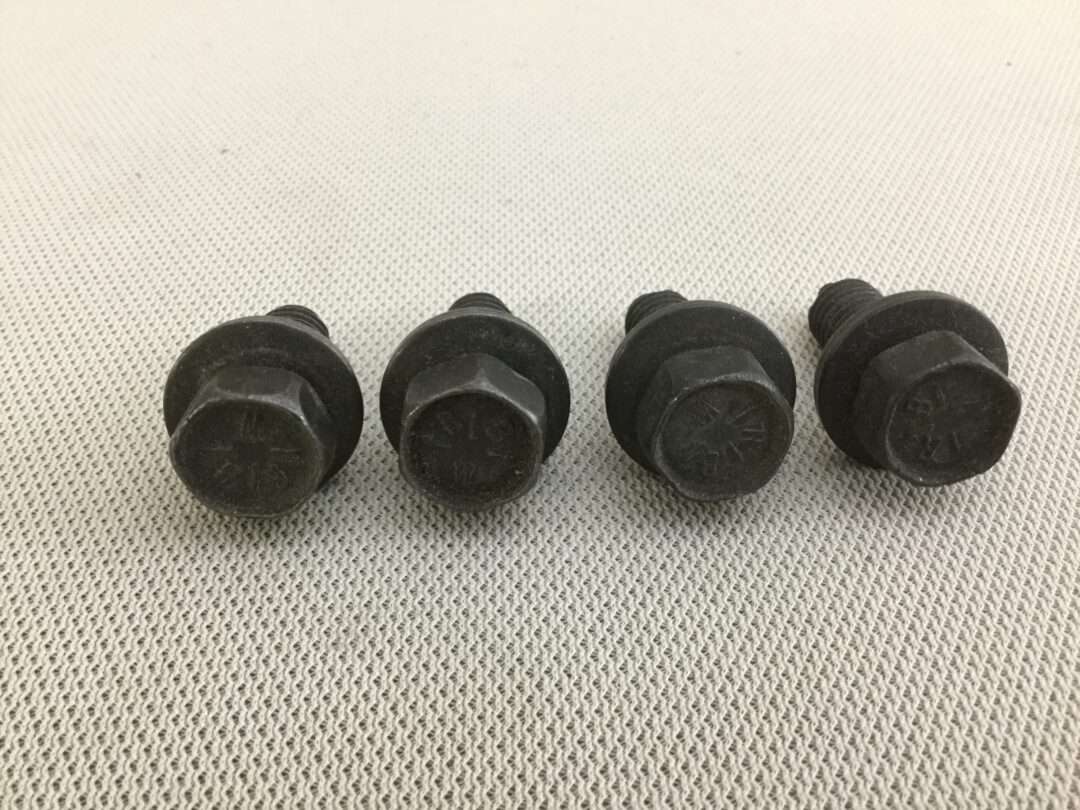 Buy Affordable Set of 4 GM# 3818503 'RBW' Headmark Bolts