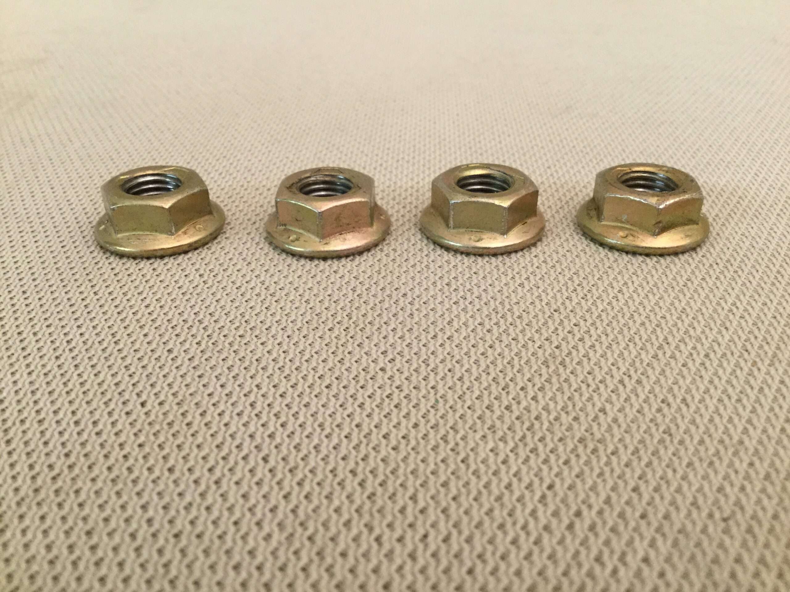 Eye-Catching Set of 4 Yellow Di-Chromated Items