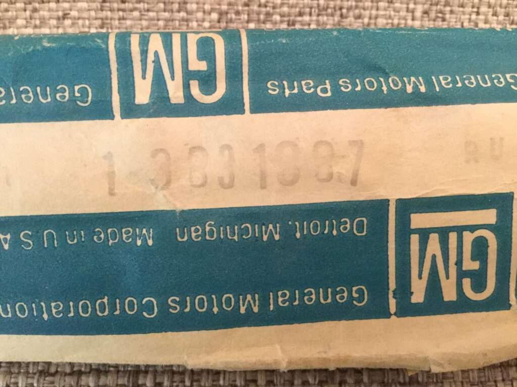 Versatile GM# 3831887 NOS Channel for Coupe