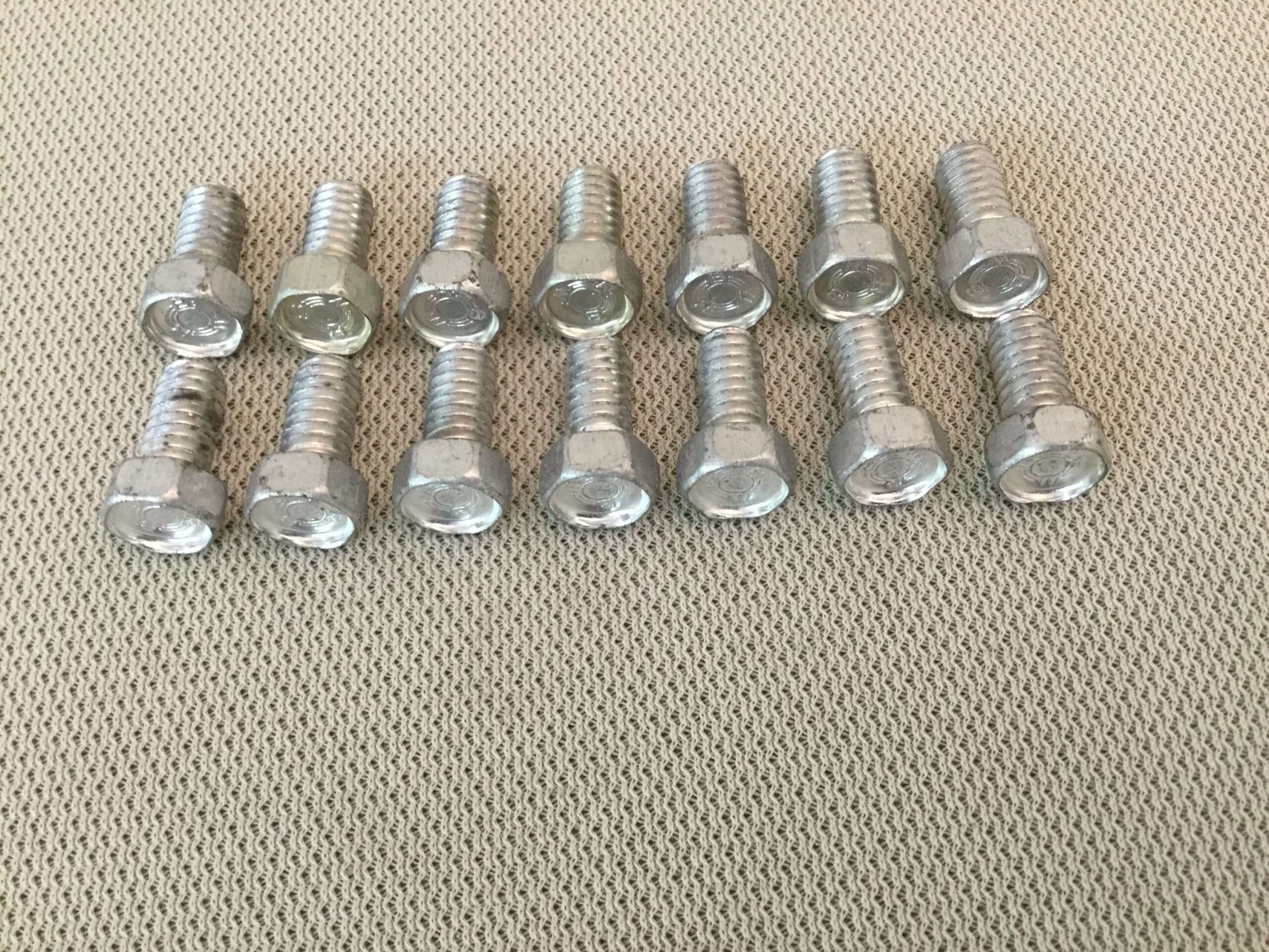 Buy 1/4-20 x 1/2 Cad Plated Bolt with RBW Head Mark