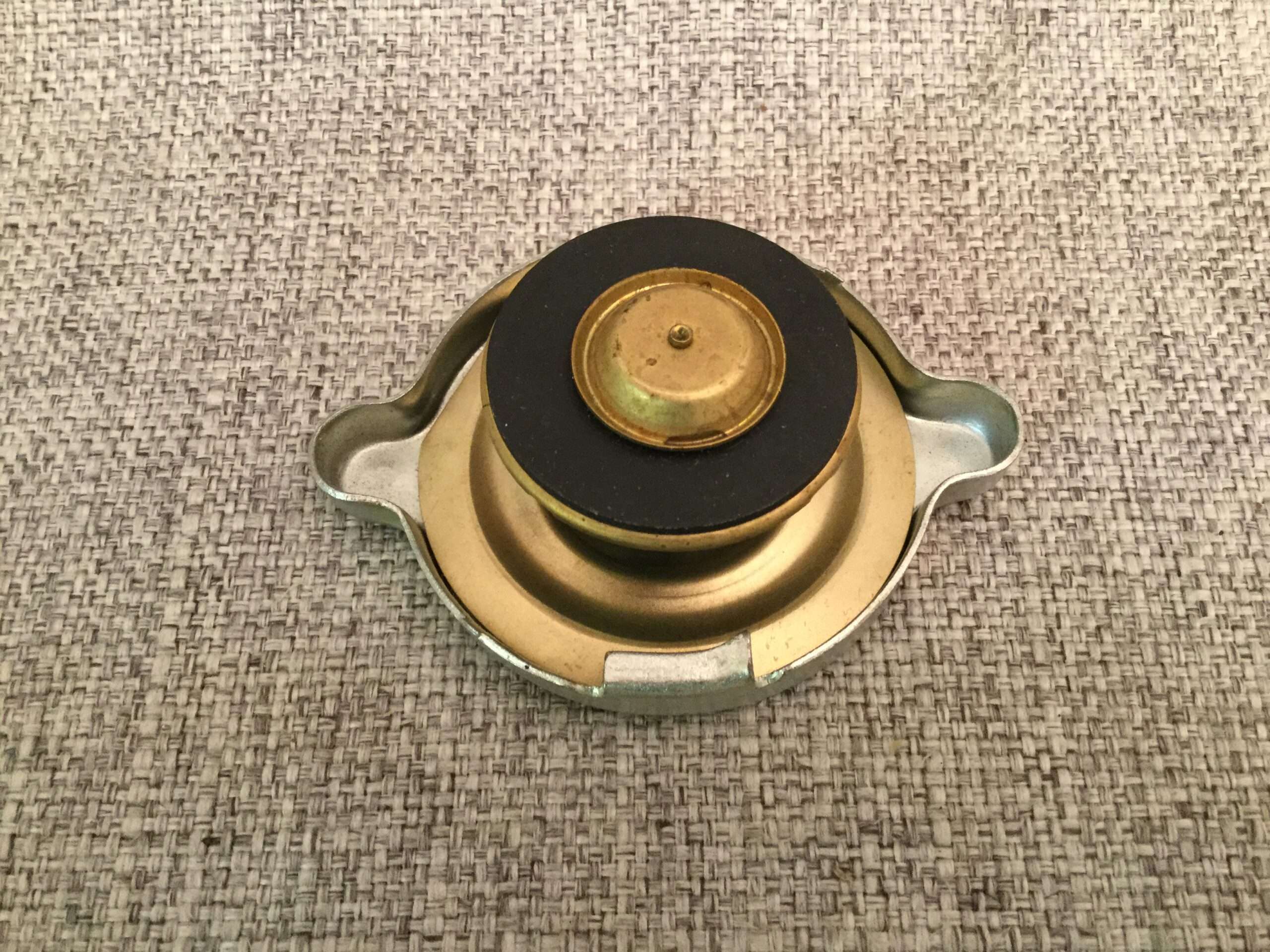 Restored 1956-60 Corvette Eaton Radiator Cap, Original 7lb