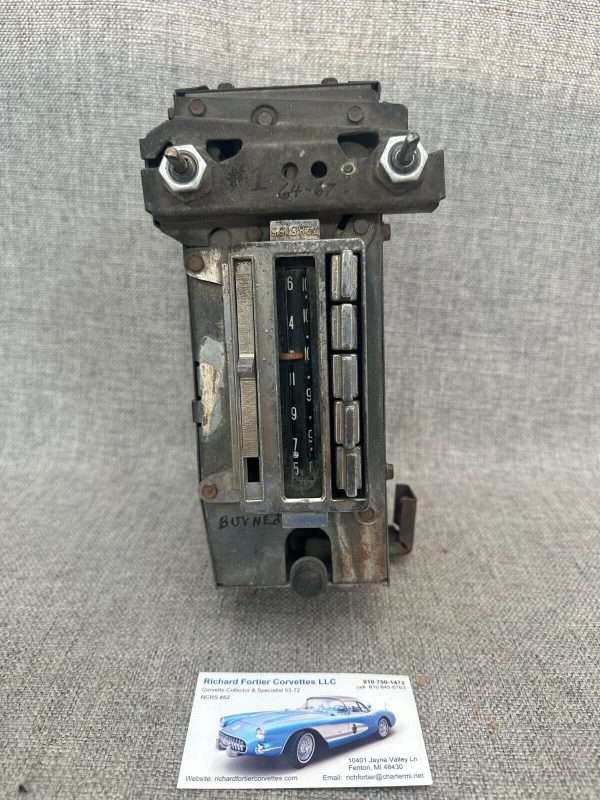 Vintage 1964-67 Corvette Radio - Purchase with Confidence